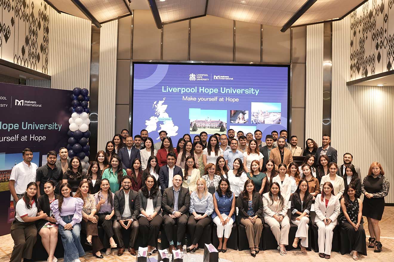 Liverpool Hope International Study Centre launch event in Nepal ...